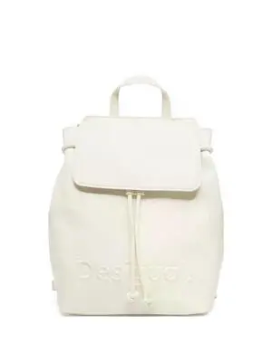 Desigual Logo-embossed Drawstring Backpack