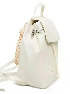 Desigual Logo-embossed Drawstring Backpack
