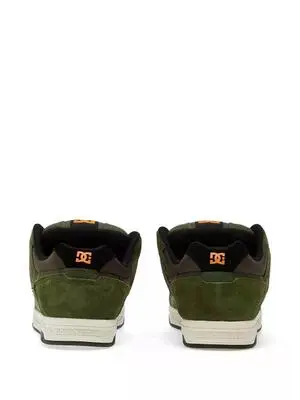 DC SHOES Suede Panelled Perforated Sneakers