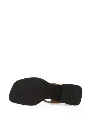 VAGABOND SHOEMAKERS Ines Suede Block-heel Sandals - Brown