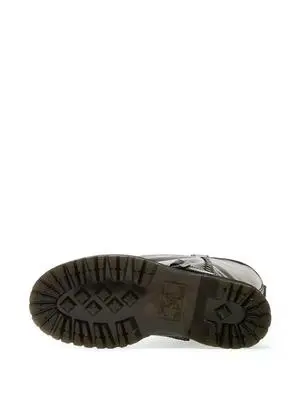 Dr. Martens Anistone Buckle-strap Leather Boots