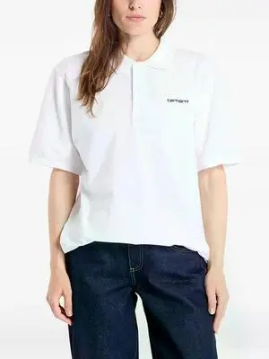 Carhartt Work In Progress Logo-print Piqué Polo Shirt