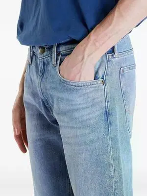 LEEM Faded-wash Jeans