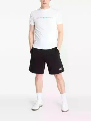EA7 Logo-print Shorts