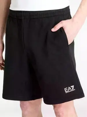 EA7 Logo-print Shorts