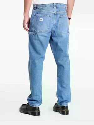 LEEM Faded-wash Hammer-loop Jeans