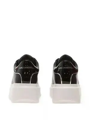 Karl Lagerfeld Anakapri Crystal-embellished Platform Sneakers