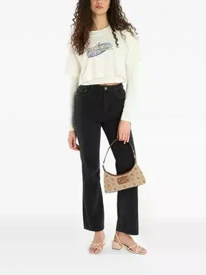 Guess Graphic-print Layered T-shirt