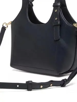 Tommy Hilfiger Mini Logo-detail Pebbled-texture Tote
