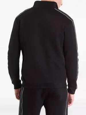 Guess Logo-tape Zip-up Sweatshirt