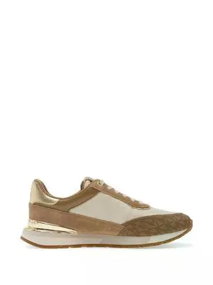 Michael Kors Monogram-print Sneakers - Brown