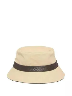 Calvin Klein Logo Bucket Hat - Neutrals
