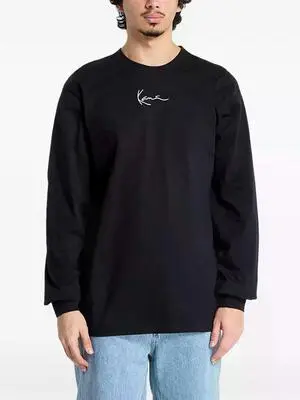 KARL KANI Logo-detail Long-sleeve T-shirt