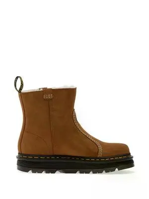 Dr. Martens Contrast-stitch Ankle Boots - Brown