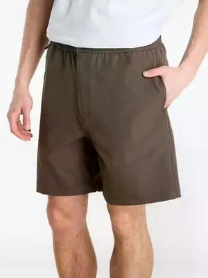 SAMSOE SAMSOE Elasticated Waistband Shorts - Brown