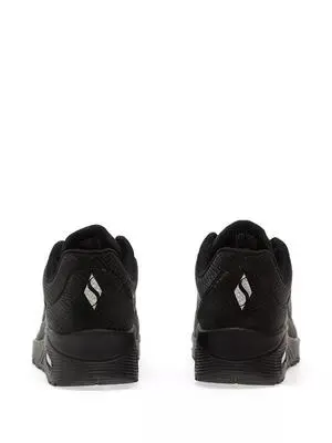 Sketchers Uno Shiny Scale Sneakers - Black