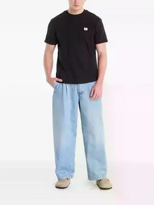 Calvin Klein Pleated Detail Jeans