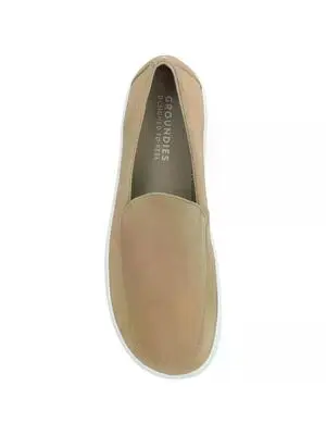GROUNDIES Suede Slip-on Loafers