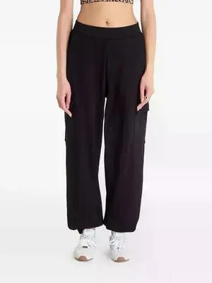EA7 Logo-print Track Pants - Black