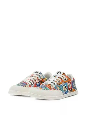 BE LENKA Rebound Comic-book Print Sneakers