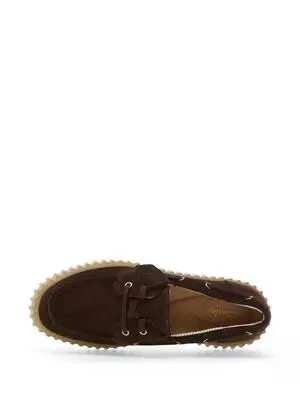Clarks Torhill Suede Lace-up Boat Shoes