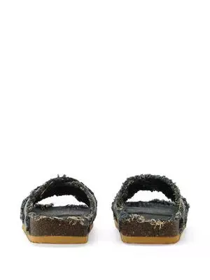 DIESEL® D-woodstock Frayed Sandals