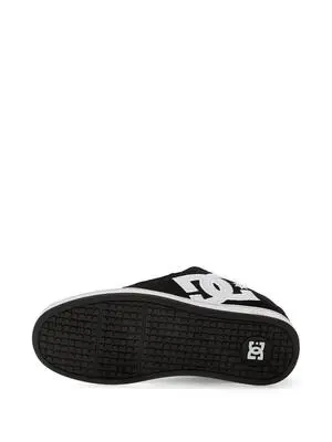 DC SHOES Logo-print Suede Sneakers - Black