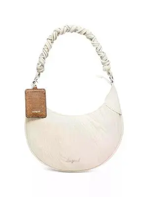 Desigual Quilted Braided-handle Shoulder Bag - Neutrals