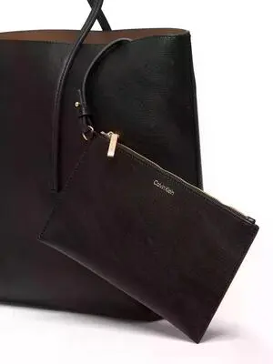 Calvin Klein Foil Logo Tote Bag