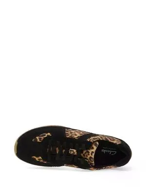 Clarks Meridor Lo Leopard-print Sneakers