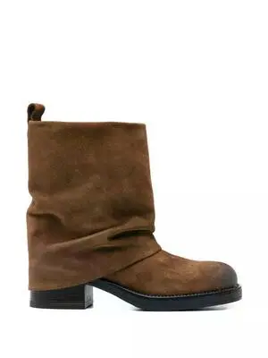 Gisel Moire Ankle Boots For Women