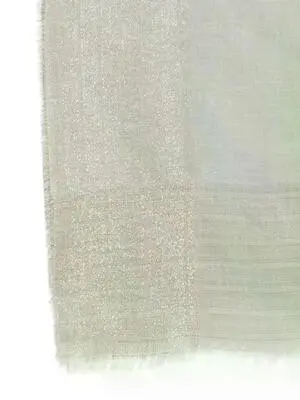 Faliero Sarti Ombré Metallic-thread Scarf