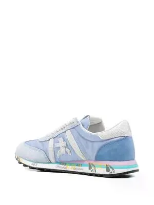 Premiata Lucyd Logo-patch Sneakers - Blue