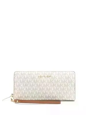 Michael Kors Logo-print Wallet - Neutrals