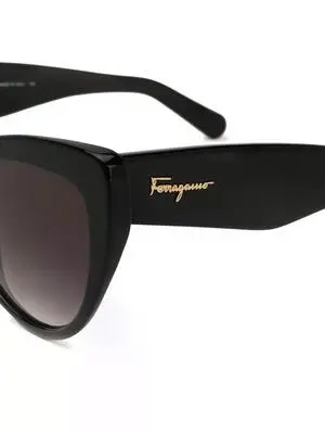 FERRAGAMO Cat-eye Sunglasses - Black