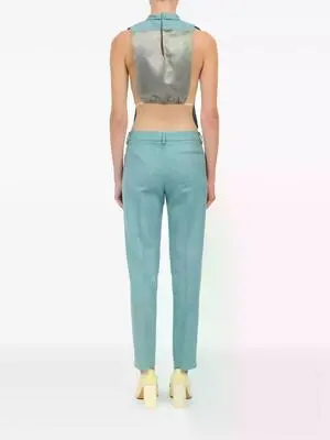 MAISON MARGIELA Sleeveless Wool Twill Top