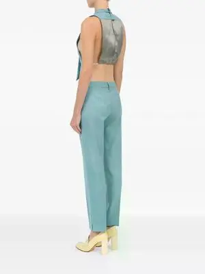 MAISON MARGIELA Sleeveless Wool Twill Top