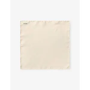 Eton Logo-embroidered Silk Pocket Square