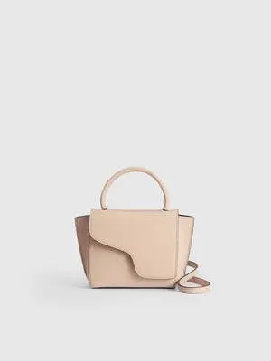 ATP ATELIER Montalcino Grained Leather Mini Handbag