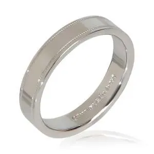 Tiffany & Co. 4mm Milgrain Band