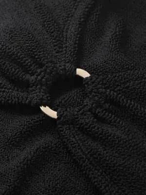 Hunza G Julia Gold Hoop Bikini - Black