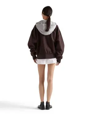 Prada Hooded Jacket - Ebony