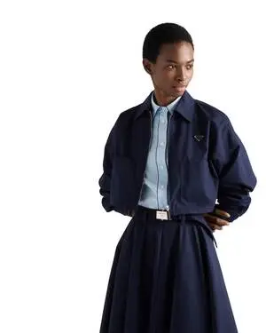 Prada Short-sleeved Poplin Shirt