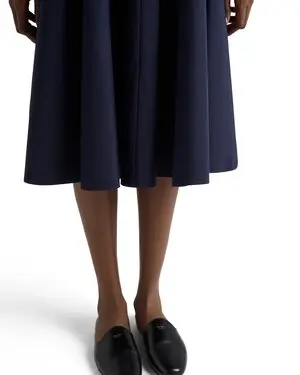 Prada Poplin Midi Skirt