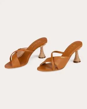 Rodo Mabella 80 Leather Asymmetric Sandal