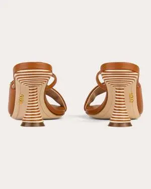 Rodo Mabella 80 Leather Asymmetric Sandal