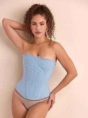 Victoria's Secret Adore Me Willla Corset - Blue