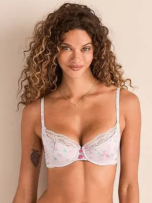 Victoria's Secret Adore Me Gretel Lightly Lined Demi Bra - Print