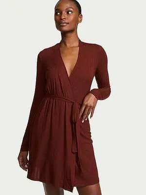 Victoria's Secret Sosoft™ Modal Ultra-fine Short Robe - Brown
