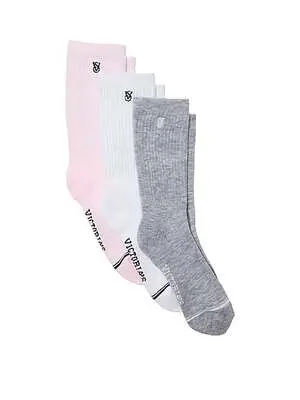 Victoria's Secret 3-pack Crew Socks